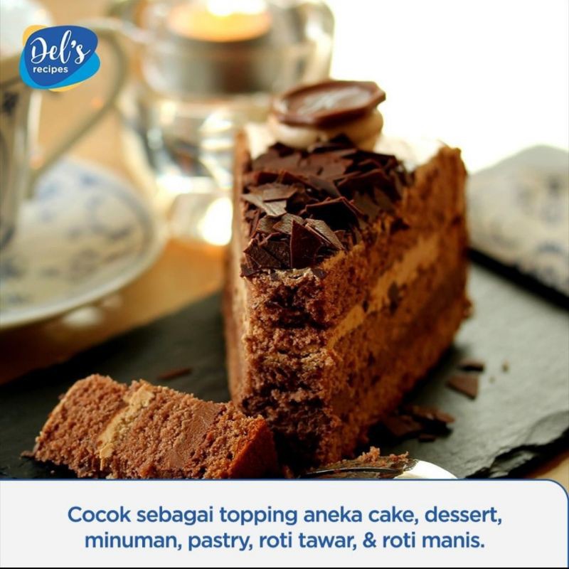 Jual Master Martini Caribe dark choco and white flakes 100gram | Shopee ...