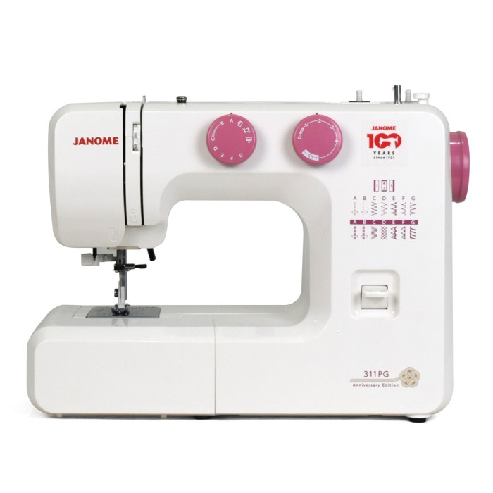 Jual MESIN JAHIT JANOME 311PG LIMITED EDITION PORTABLE MULTIFUNGSI | Shopee Indonesia