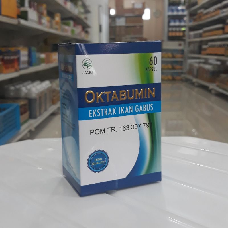 Jual Kapsul ekstrak ikan gabus Oktabumin 60 Kpsl | Shopee Indonesia