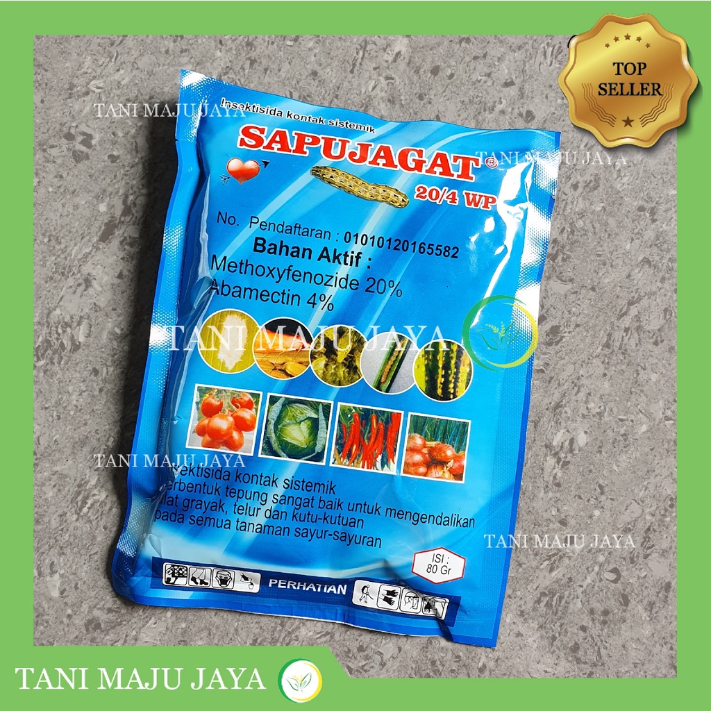 Jual Insektisida SapuJagat 20/4WP 80 Gram Obat Pembasmi Hama Tanaman ...