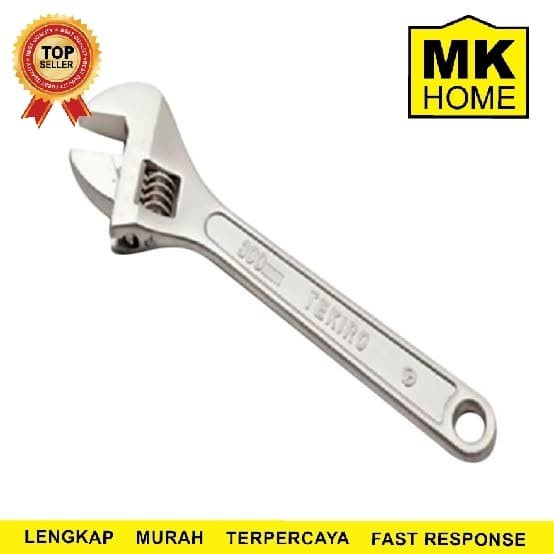 Jual Tekiro Kunci inggris 10 INCH/ adjustable wrench 10 INCH | Shopee ...