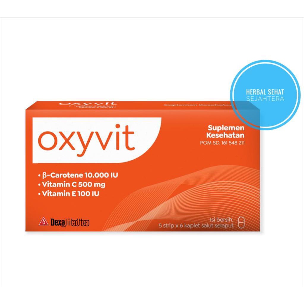 Jual Oxyvit Kaplet - multivitamin membantu pemulihan & pencegahan ...