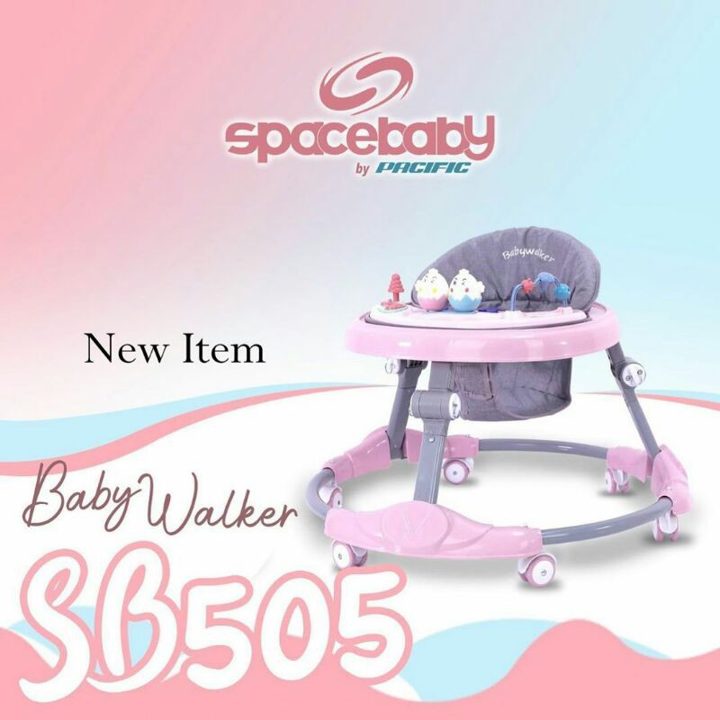 Jual KHUSUS LUAR KOTA - Baby Walker Pacific Original Space Baby SB 505/ 506/ 507/ 509 / 510 ...