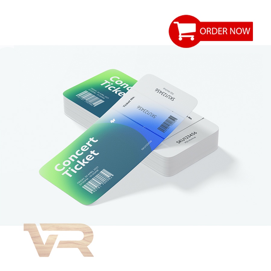 Jual VOUCHER / KARCIS / TIKET MASUK / KARCIS BAHAN ART PAPER UKURAN 15 ...