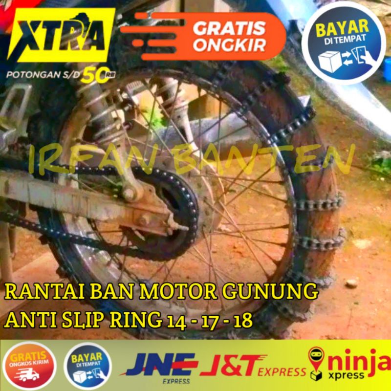Jual rantai ban motor gunung anti slip | Shopee Indonesia