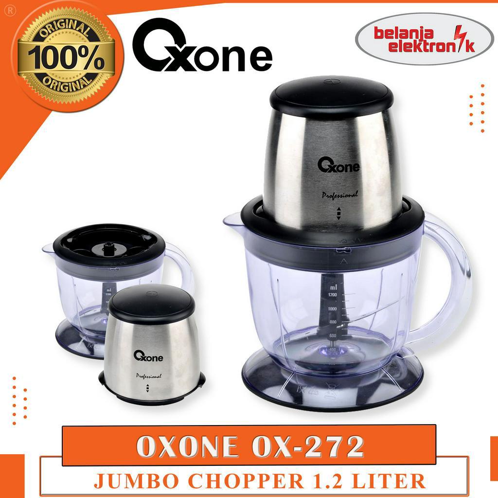 Jual OXONE JUMBO CHOPPER OX 272 FOOD PROCESSOR PENGGILING BUMBU 1,2 LITER | Shopee Indonesia