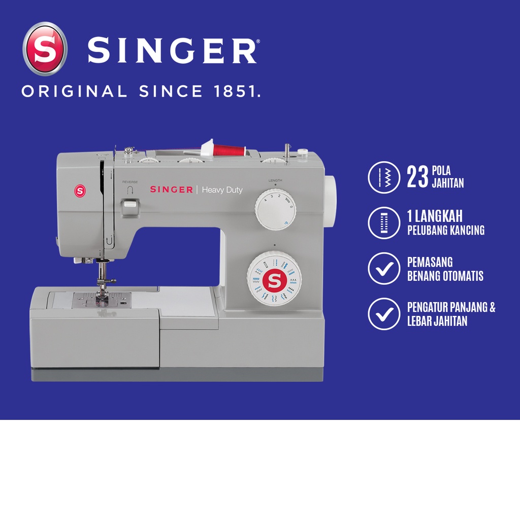 Jual Mesin Jahit SINGER Heavy Duty Series 4423 | Shopee Indonesia