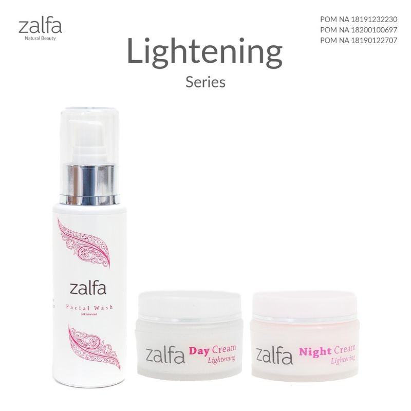 Jual Zalfa Natural Paket Lightening Series | Shopee Indonesia