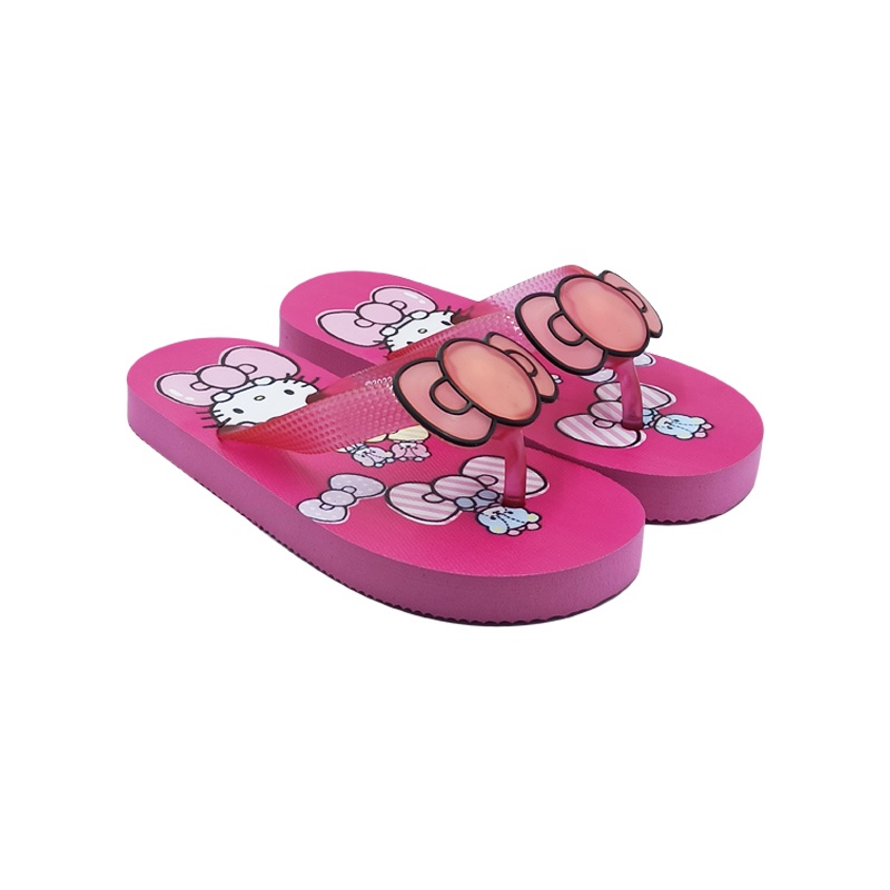 Jual Sandal Jepit Karet Lampu Anak Girls Hello Kitty Balmoral Kids HK ...
