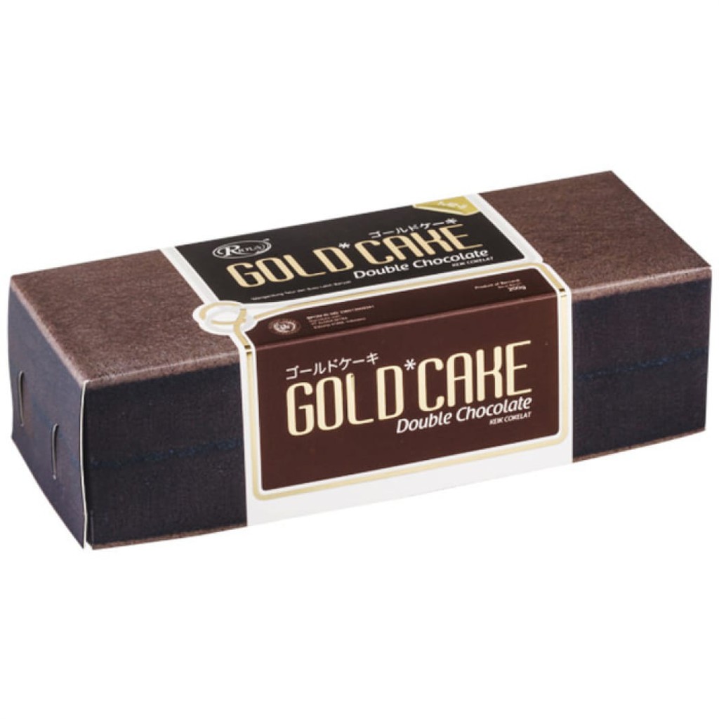 Jual RIOUS GOLD CAKE DOUBLE CHOCO MINI (9 SLICES) | Shopee Indonesia