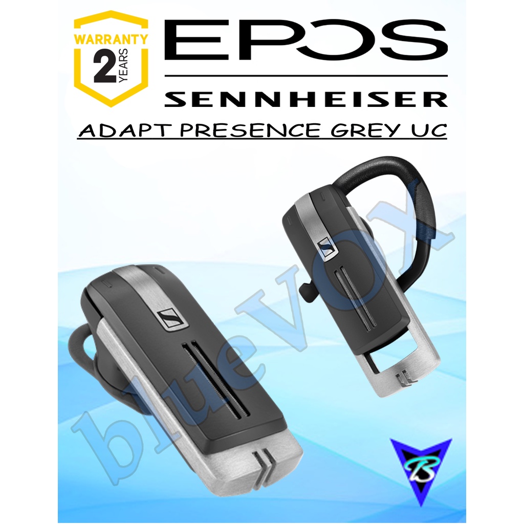 Jual EPOS SENNHEISER- ADAPT Presence Grey UC - On-Ear Bluetooth® UC Headset | Shopee Indonesia