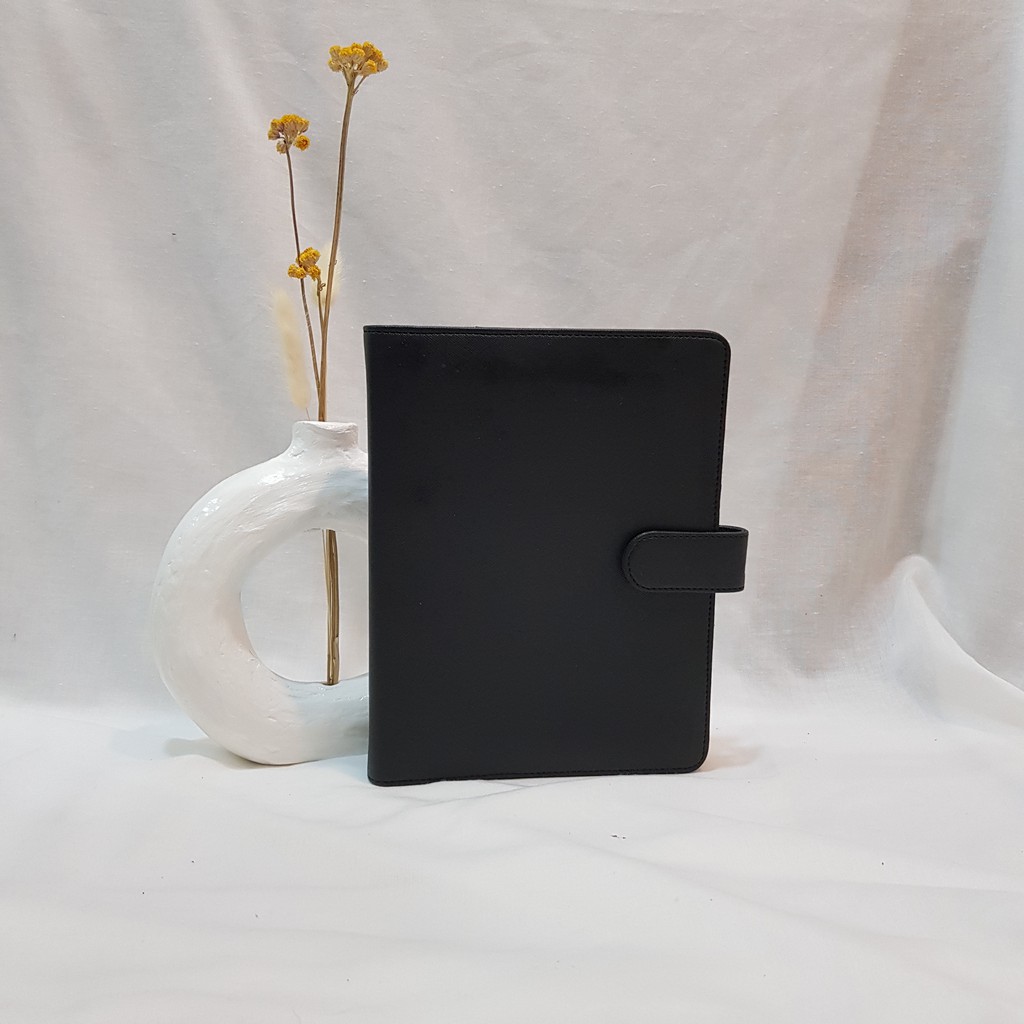 Jual Flashee Binder Polos Hitam A5 20 Ring B5 26 Ring Agenda Polos ...