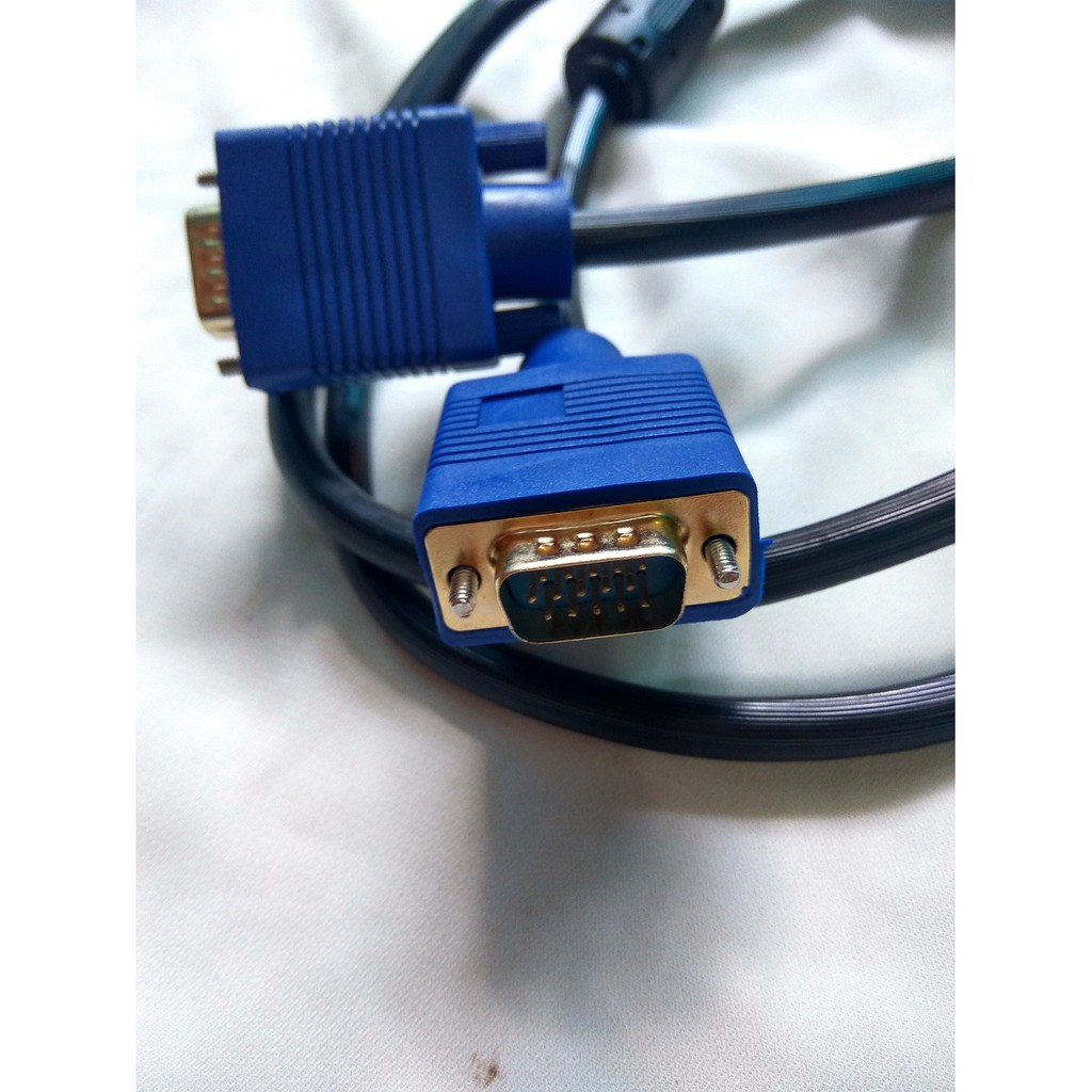 Jual KABEL VGA 5M HIGH QUALITY (GOLD PLATED) | Shopee Indonesia