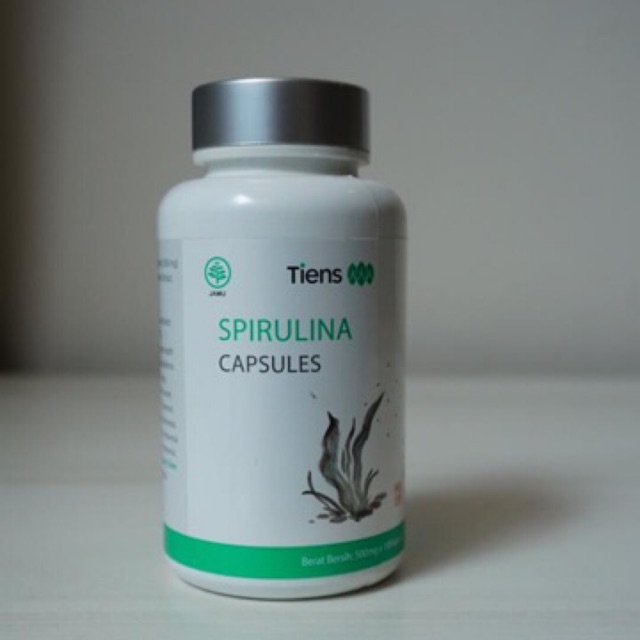 Jual SPIRULINA TIENS Paket Komplit 5 Kapsul (kuas & cawan) | Shopee ...