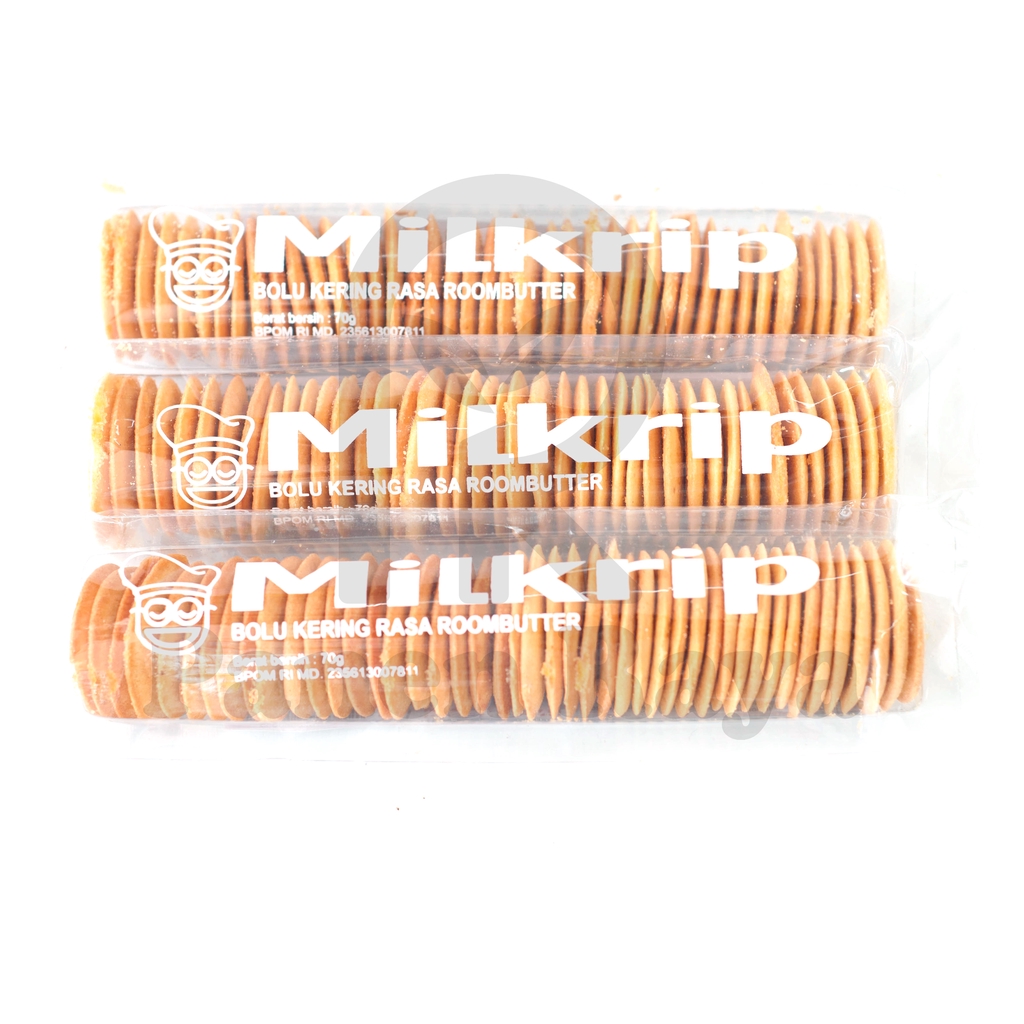 Jual Milkrip Bolu Kering Bolu Bulat Rasa Roombutter Cookies | Shopee ...