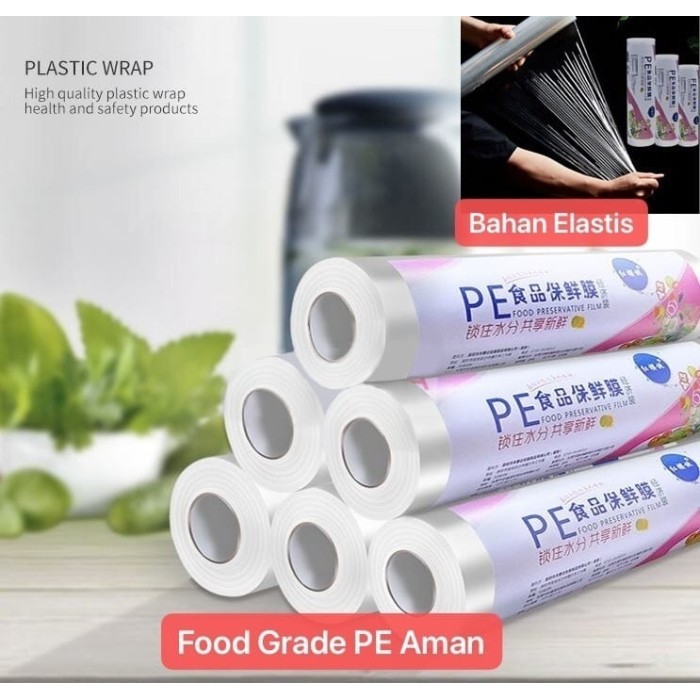 Jual Plastik Wrap Roll Food Grade Streching Film 25 x 500 M Kantong ...