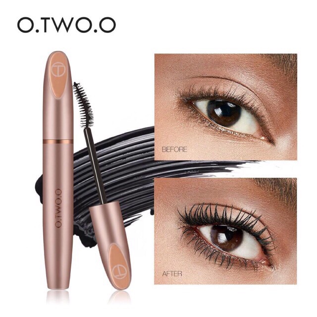Jual O.TWO.O Maskara 3D Silk Fiber Eyelash Waterproof / Bulu Mata ...