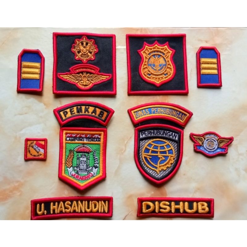 Jual Atribut Dishub kotak Bordir timbul | Shopee Indonesia