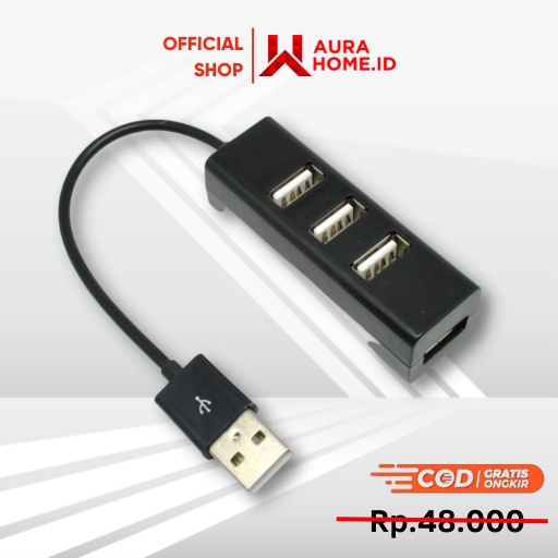 Jual High Speed 4 Ports USB HUB 3.0 Adapter - 303 / Hub Port Output Converter Colokan Flashdisk ...