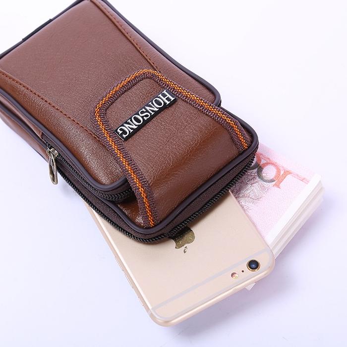 Jual DOMPET HP PINGGANG PRIA KULIT IMPORT PREMIUM ORI GLASVE SARUNG HP ...