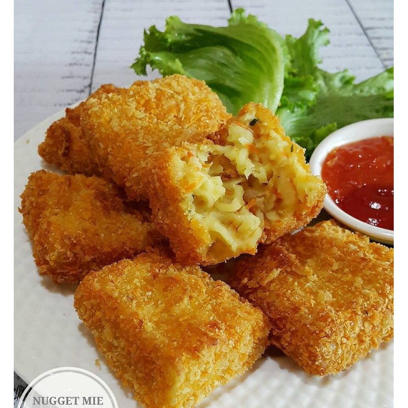 Jual NUGGET ISI MIE+SAYURAN+AYAM JAJANAN SEHAT TANPA PENGAWET DAN MSG ...