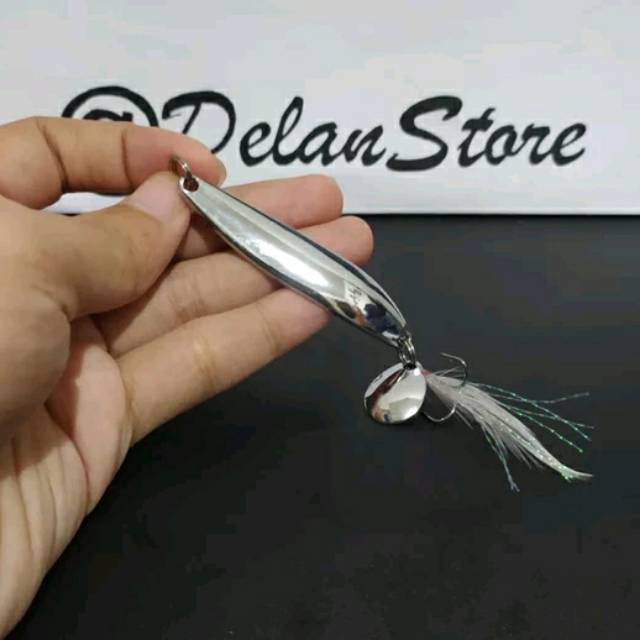 Jual Spoon Lure Silver Treble Hook Dengan Blade Spoon Pancing 7gr 10gr 15gr 20gr Umpan Pancing ...