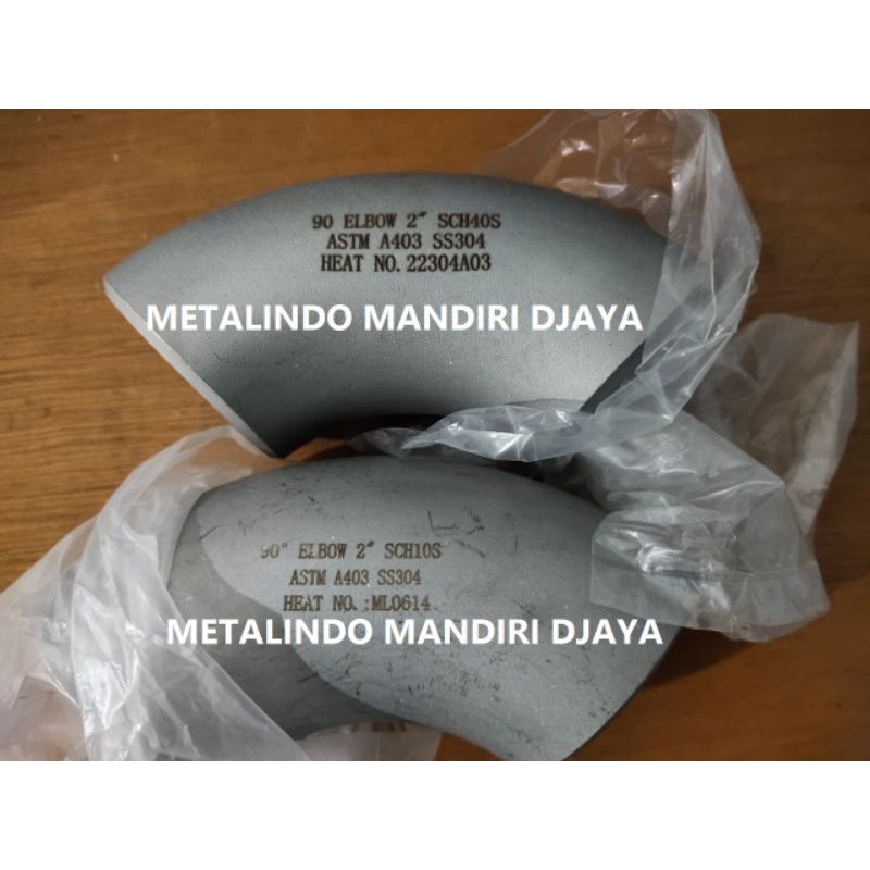 Jual Elbow las Stainless Steel 304 Sch 40 3/4" | Shopee Indonesia