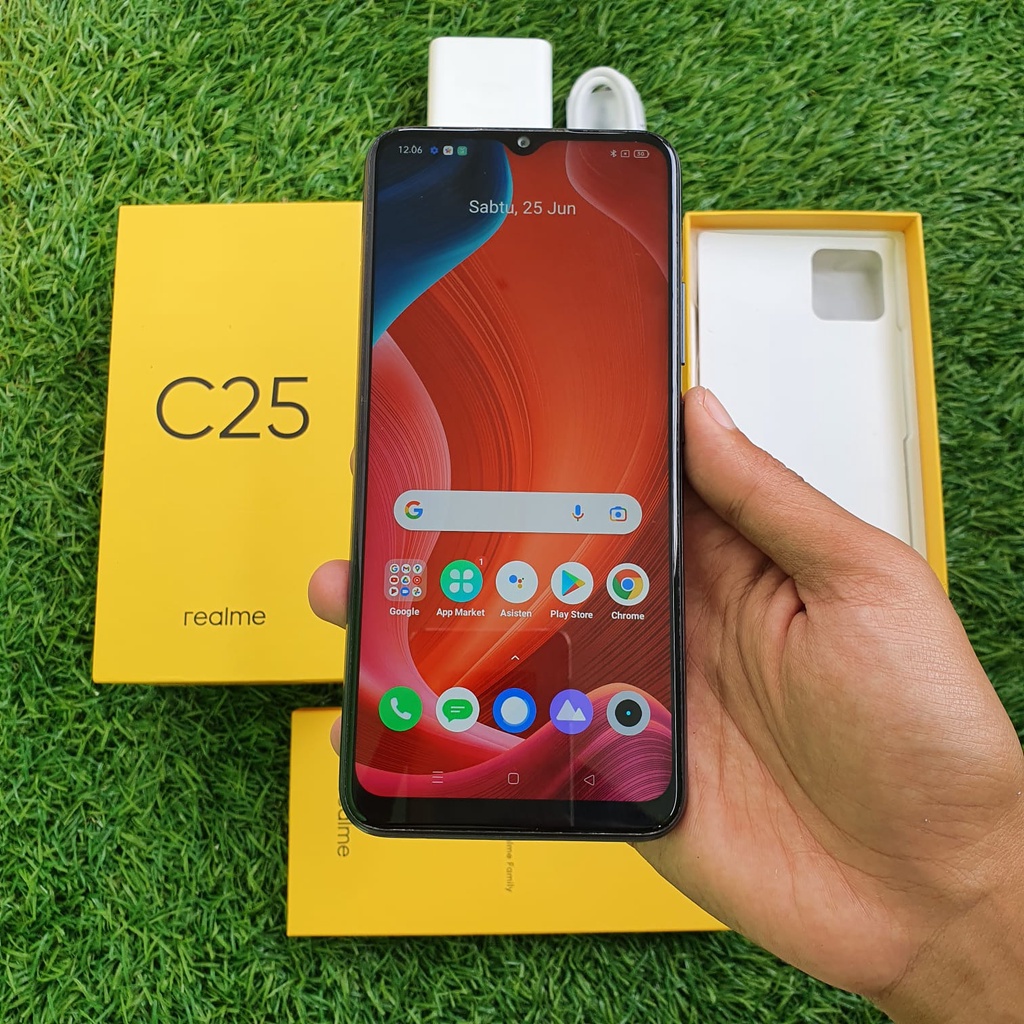 Jual REALME C25 SECOND 4/64 GB HP SECOND HANDPHONE SECOND HP SEKEN HP ...