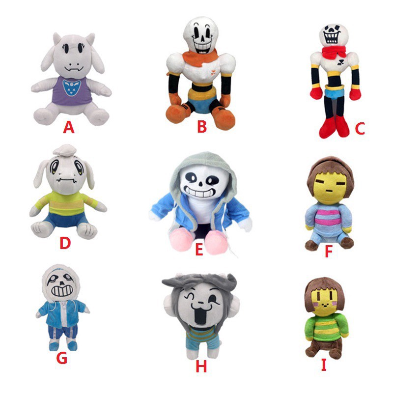 Jual Boneka Undertale Sans Lancer Ralsei Asriel import | Shopee Indonesia
