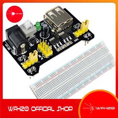 Jual MB-102 Power Supply Module untuk Breadboard MB-102 3.3V/5V ...