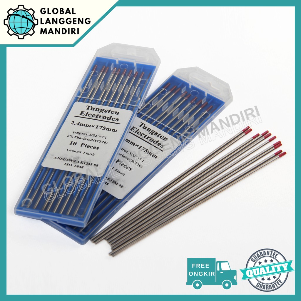 Jual KAWAT LAS TUNGSTEN 2.4 MM CPROWELD / TIG TUNGSTENS 2.4MM STAILESS ...