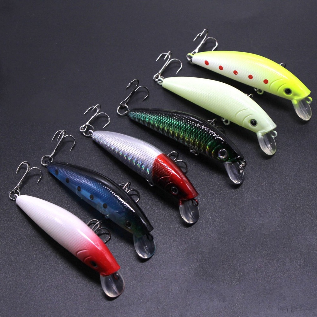 Jual [MN 02] Umpan Pancing Casting Minnow 7,9 cm 8,4 gram ultralight ...