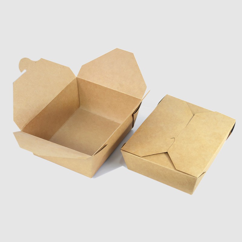 Jual Brown Kraft Paper Box 26 Oz / Food Box / Tempat Bekal | Shopee ...