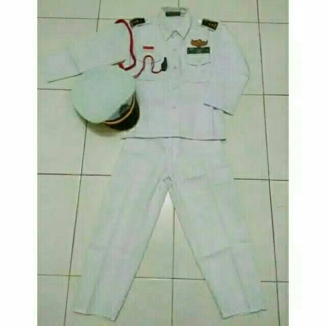 Jual Baju Seragam Kostum Karnaval Anak Profesi Angkatan Laut AL Pelaut Layar | Shopee Indonesia