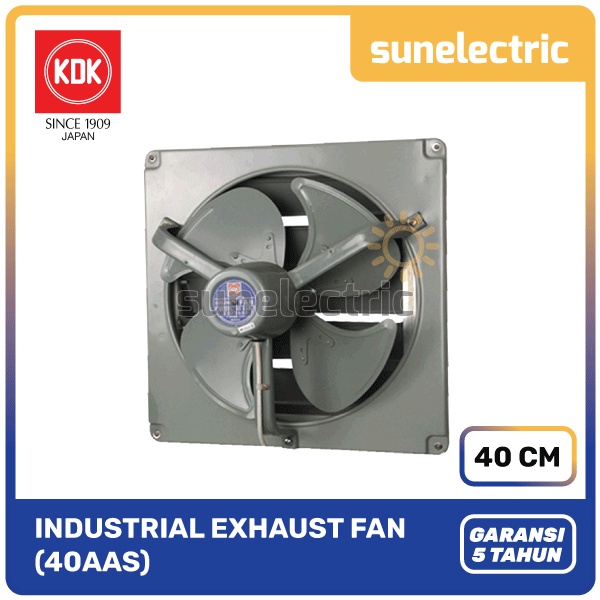 Jual KDK 40 AAS Industrial Wall Exhaust Ventilating Fan / Kipas Exhaust Dinding 16 Inch / 16 ...