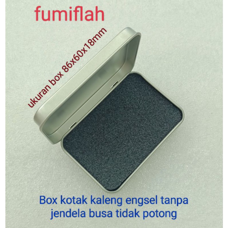Jual Box kotak kaleng engsel tanpa jendela busa tidak potong | Shopee ...