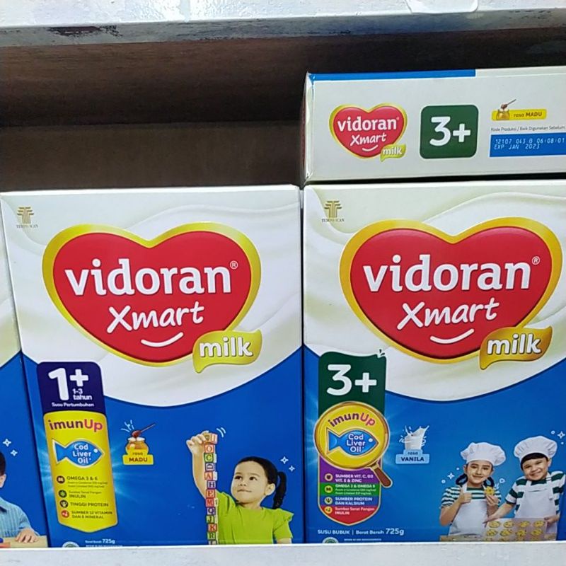 Jual Vidoran Xmart 1+ / Vidoran Xmart 3+ Madu / Vanila | Shopee Indonesia