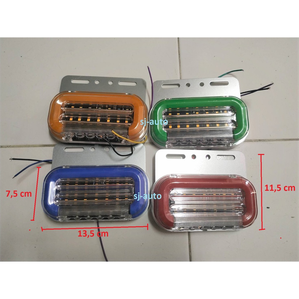 Jual DNY-196 Lampu Led Bak Truk Model Running 24V | Shopee Indonesia