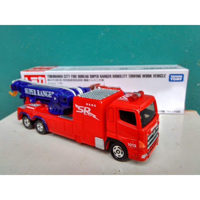 Jual Yokohama Fire Truck tomica long No 132 mobil truk harga murah ...