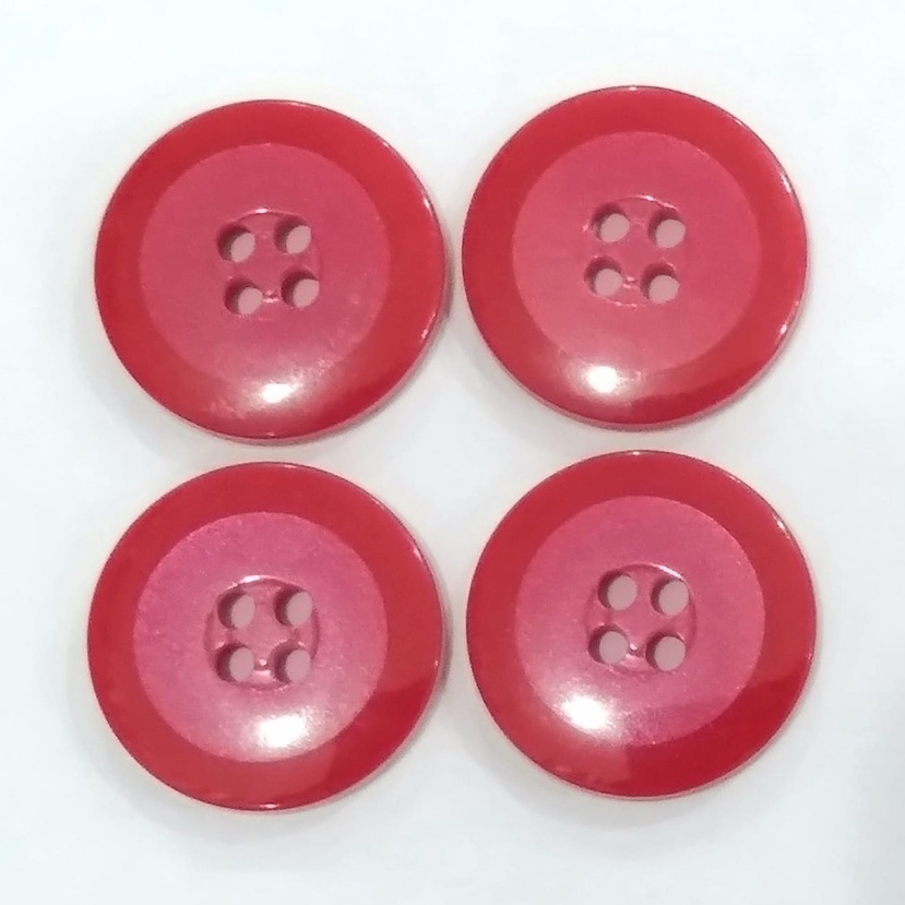 Jual [ Isi 12 biji ] Kancing baju 2 cm / kancing lubang 4 | Shopee ...