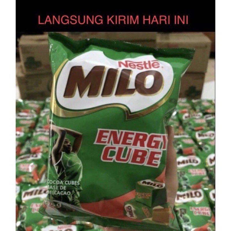 Jual Milo Energy cube isi 10 Pcs | Shopee Indonesia