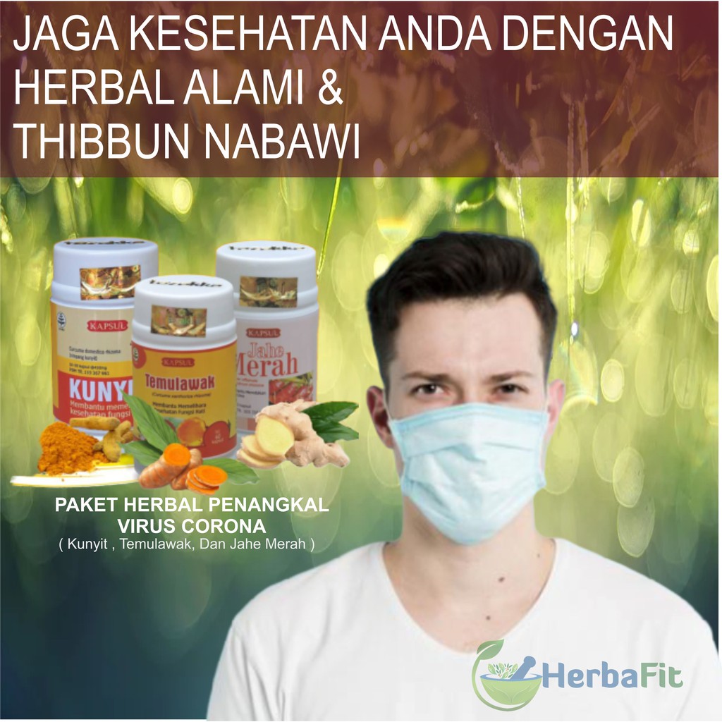 Jual Paket Herbal Penangkal Virus | Kapsu Herbal Pencegah Corona ...