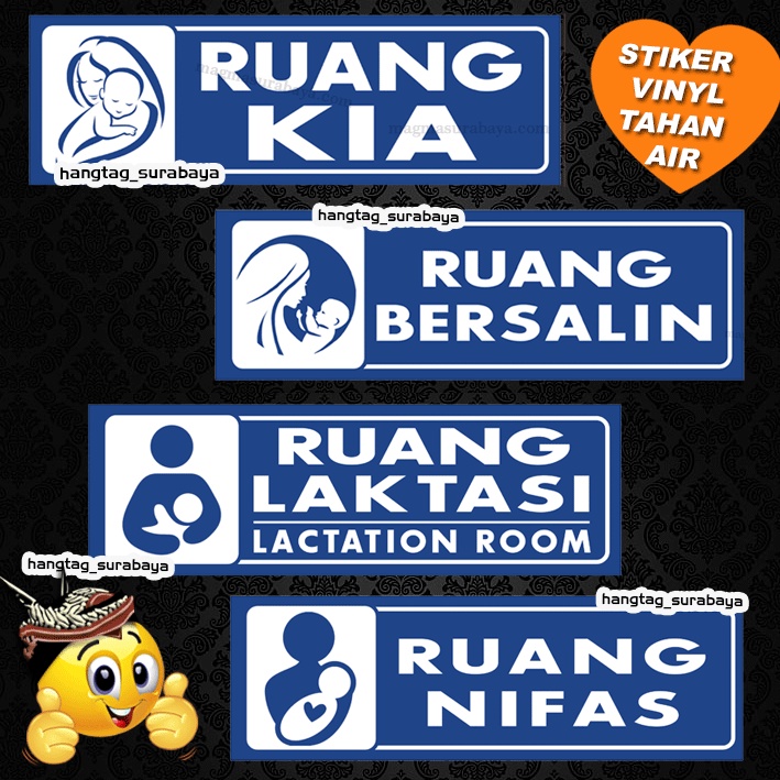 Jual Stiker Ruang untuk Rumah Sakit - Rumah sakit ibu dan Anak - Klinik ...