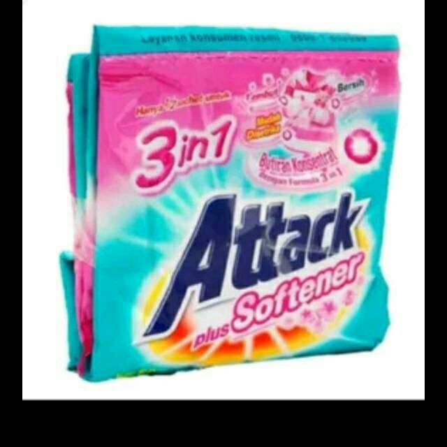 Jual Attack softener 3in1 kemasan sachet | Shopee Indonesia