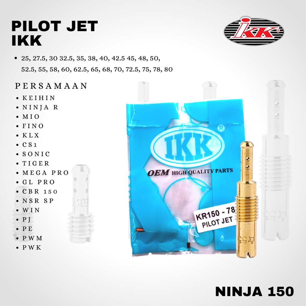 Jual Pilot jet IKK Tiger Ninja R kehin mio | Shopee Indonesia