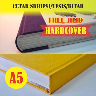 Jual PRINT & CETAK Buku Ukuran A5 (FREE COVER + JILID HARDCOVER ...