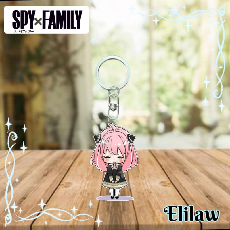 Jual Anya Forger Key Chain ~ Gantungan Kunci Akrilik Ganci Anime Spy X ...