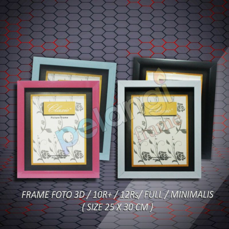 Jual Frame/bingkai/photo/3D/boox/size 25x30cm | Shopee Indonesia