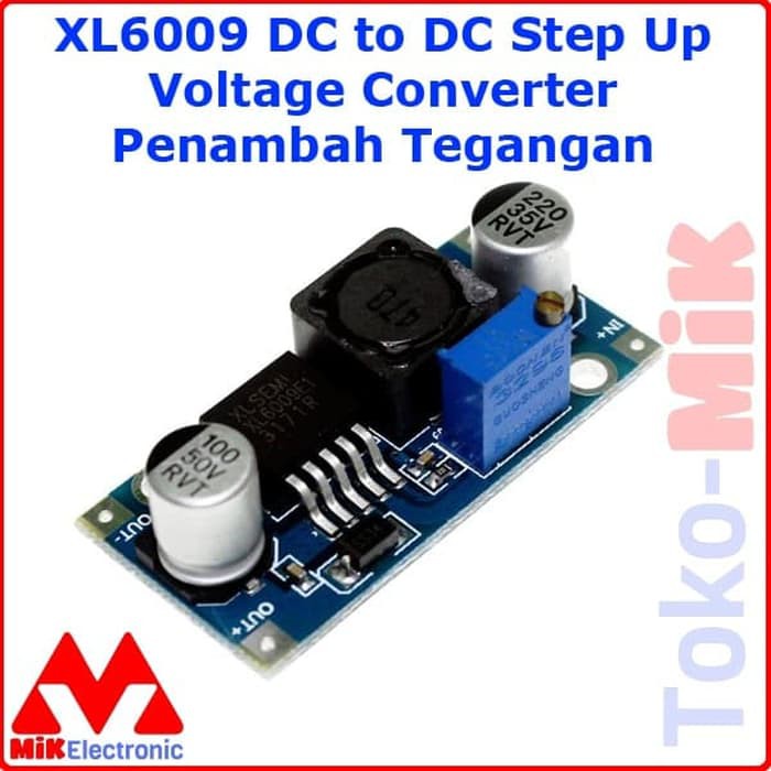 Jual XL6009 4A DC TO DC STEP UP VOLTAGE CONVERTER PENAMBAH TEGANGAN ...