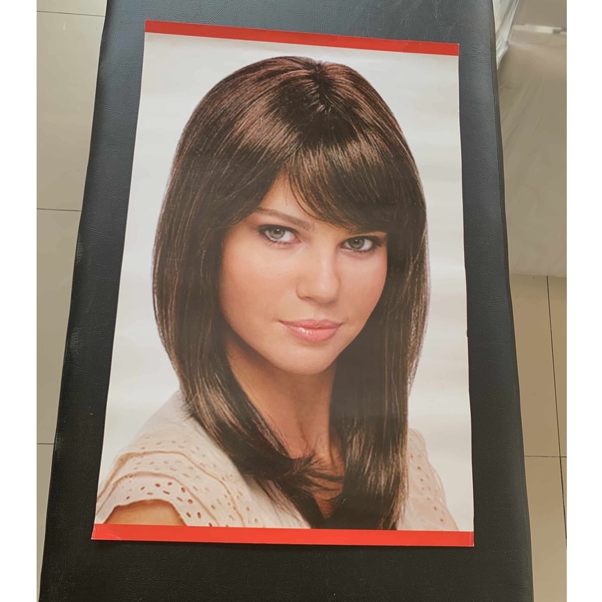 Jual Poster barbershop & salon model rambut pria & wanita Ukuran 46 x ...